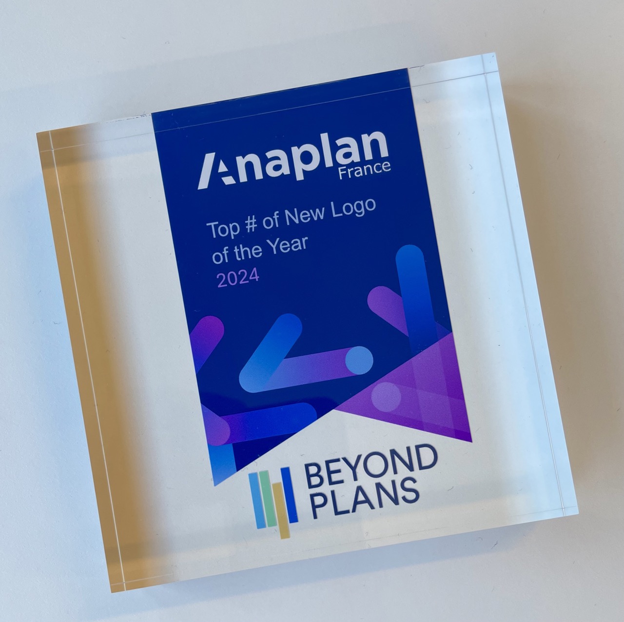 Partner's Award 2024 : Beyond Plans récompensé par Anaplan - Beyond Plans
